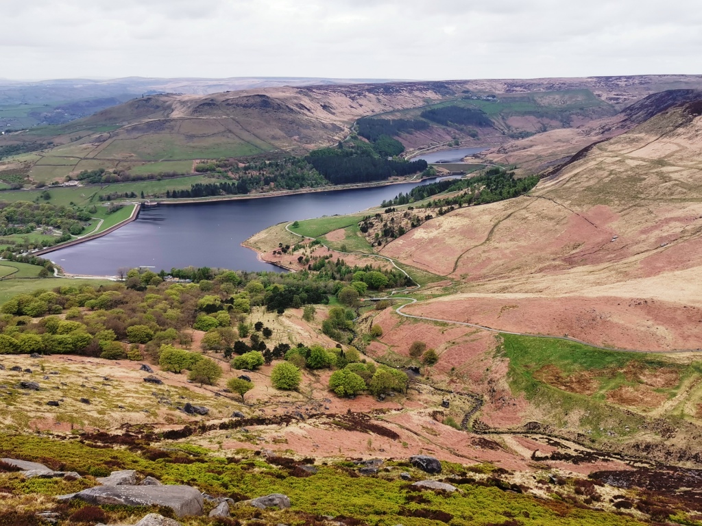 Mossley, Alphin Pike, Dovestone Reservoir, Chew Brook, And Swineshaw ...